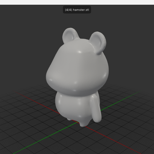 STL file Hamster Animal Crossing Inspired 🐹 ・3D printing template to ...