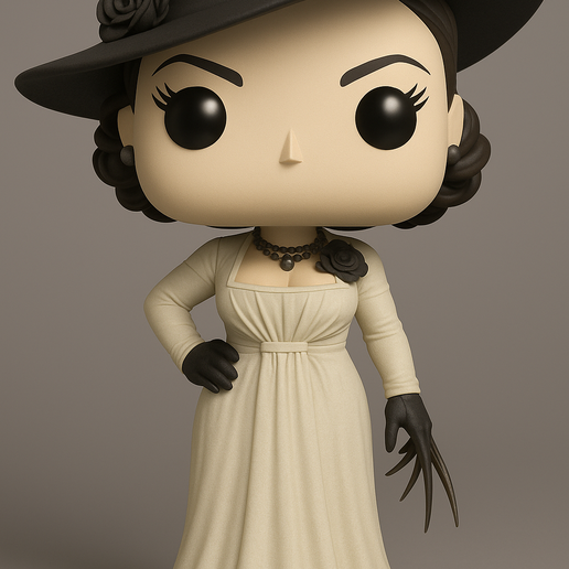 🦸 Lady Dimitrescu・ STL File for 3D printing・Cults