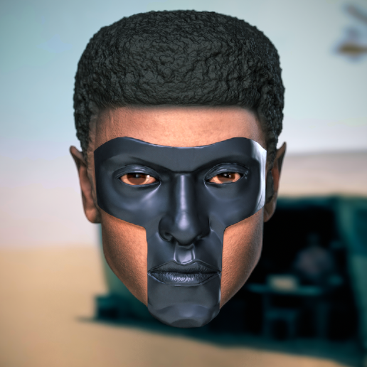 👾 1/6 1/12 Edi Gathegi Head Headsculpt・ STL File for 3D printing・Cults