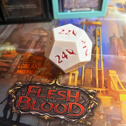 🩸 Flesh and Blood spindown ATK counters, resource dice and shield ...