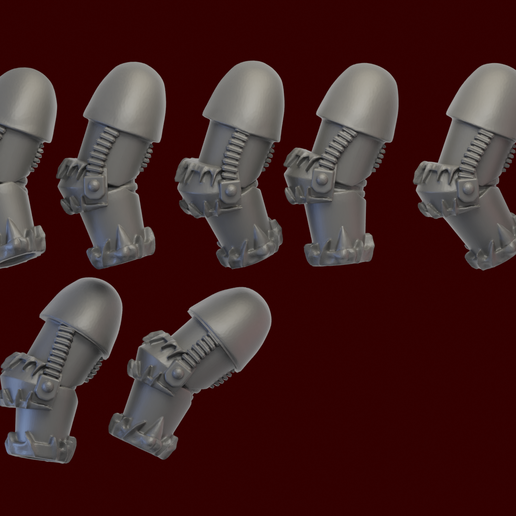 🎲 Legion of Carnage MK5 Arms・ 3D File for ・Cults
