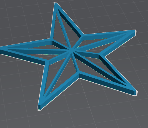 STL file Star, Christmas decoration, Decoration ⭐ ・Model to download ...