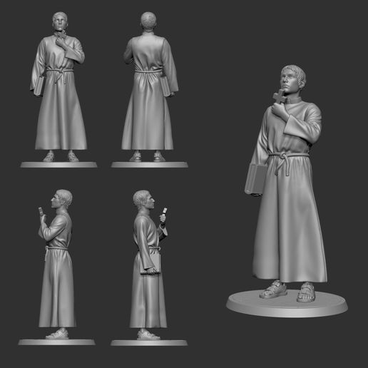 Archivo STL Priest - Arkham Horror compatible ⛪️ ・Modelo para descargar ...