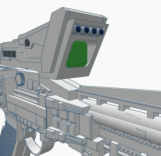 BSG; Colonial Carbine Blaster (Battlestar Galactica)・Free STL File for ...