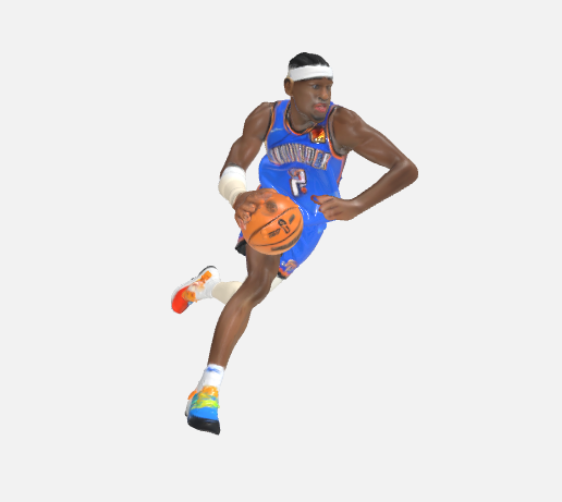 🎲 Shai Gilgeous-Alexander - Figure・ OBJ File for 3D printing・Cults