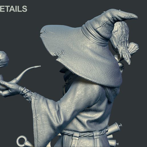 🎲 The Wizard・ STL File for 3D printing・Cults