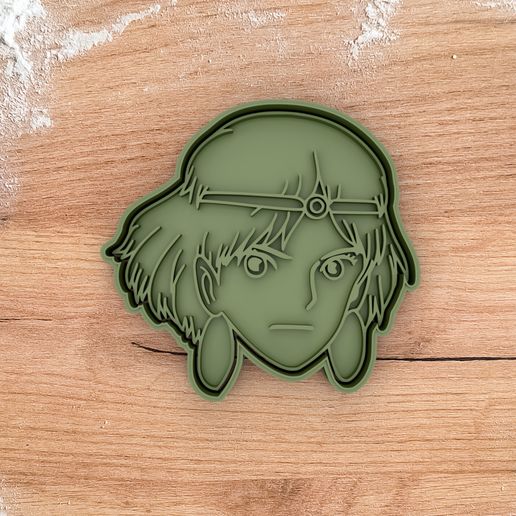 STL file Mononoke Princess cookie cutter from Mononoke Princess 👸 ・3D ...