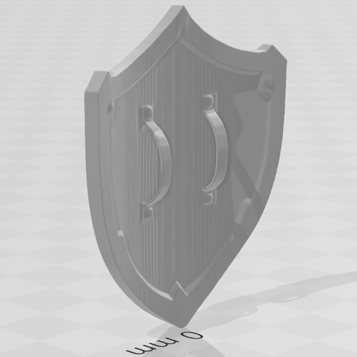 STL file winged shield 🛡️ ・3D printer model to download・Cults