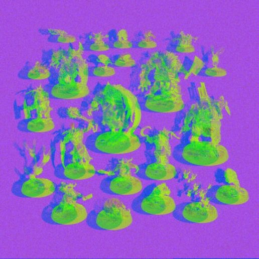 3D file corrupted warriors ⚔️ ・3D printable model to download・Cults