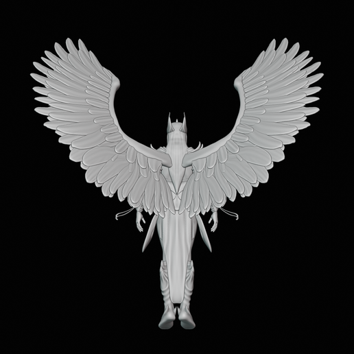 🦭 Miniature de Dark Valkyrie pour impression 3d-Miniature de Dark ...