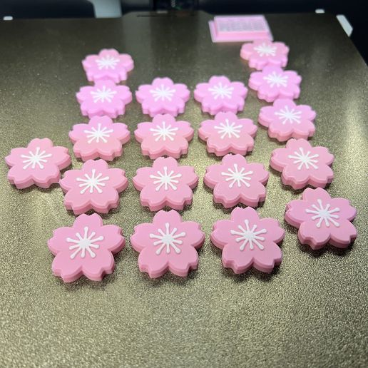 👌 Japanese Sakura Clicker ＊ Fidget Toy・ STL File for 3D printing・Cults