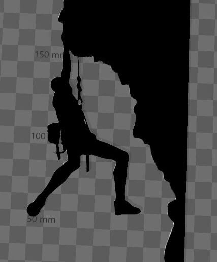 STL file ROCK CLIMBER 3 HANGING PICTURE 🪨 ・3D print model to download・Cults