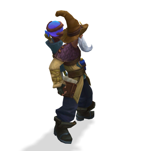 STL file Ryze Whitebeard League of Legends 3D print model 🦸 ・Model to ...