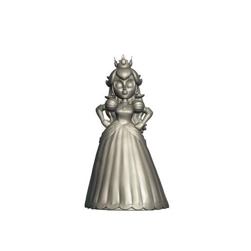 👸 Princess Peach・ STL File for 3D printing・Cults