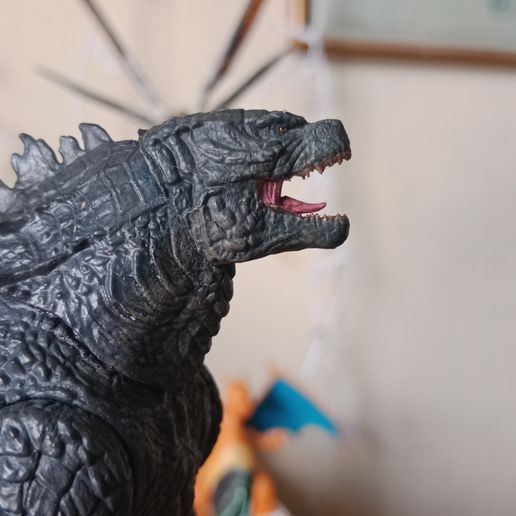 🦸 Godzilla Neca head・ STL File for ・Cults