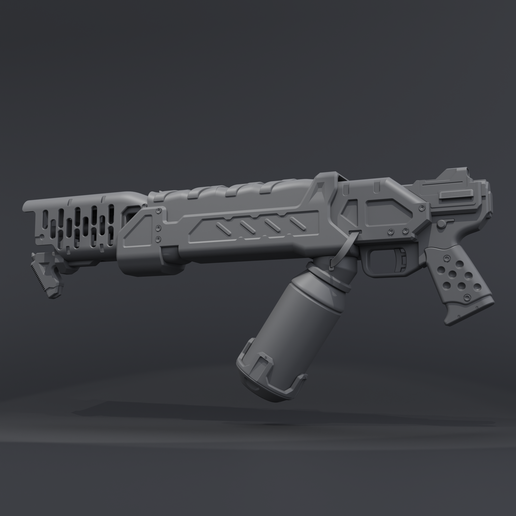 📁 FLAM-66 Torcher STL File – 3D Print Model Inspired by Helldivers 2 ...