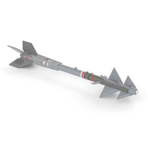 STL file Rafael Python 4/5 Air-To-Air Missile 🪖 ・3D printer design to ...