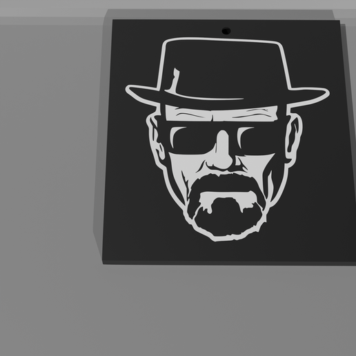🗝️ Heisenberg Breaking Bad Walter White - Keychain Multicolor・ 3D File ...