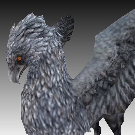 OBJ file Buckbeak | Harry Potter 🪄🧙‍♀️🐈‍⬛ ・Model to download and 3D ...