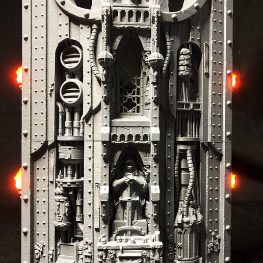 💂 Imperial Throne LED compatible・ 3D File for 3D printing・Cults