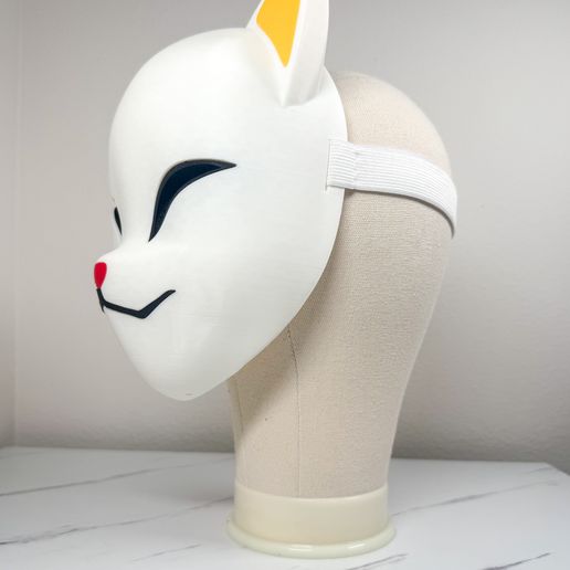 🎃 Demon Slayer Mask Makomo・ STL File for 3D printing・Cults