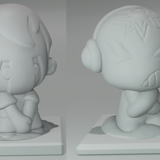 🎲 PACK 2X GOGO FIGURES・Archivo STL para ・Cults