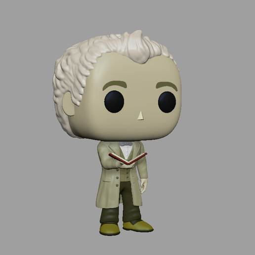 👫 Aziraphale - Good Omens・ STL File for 3D printing・Cults