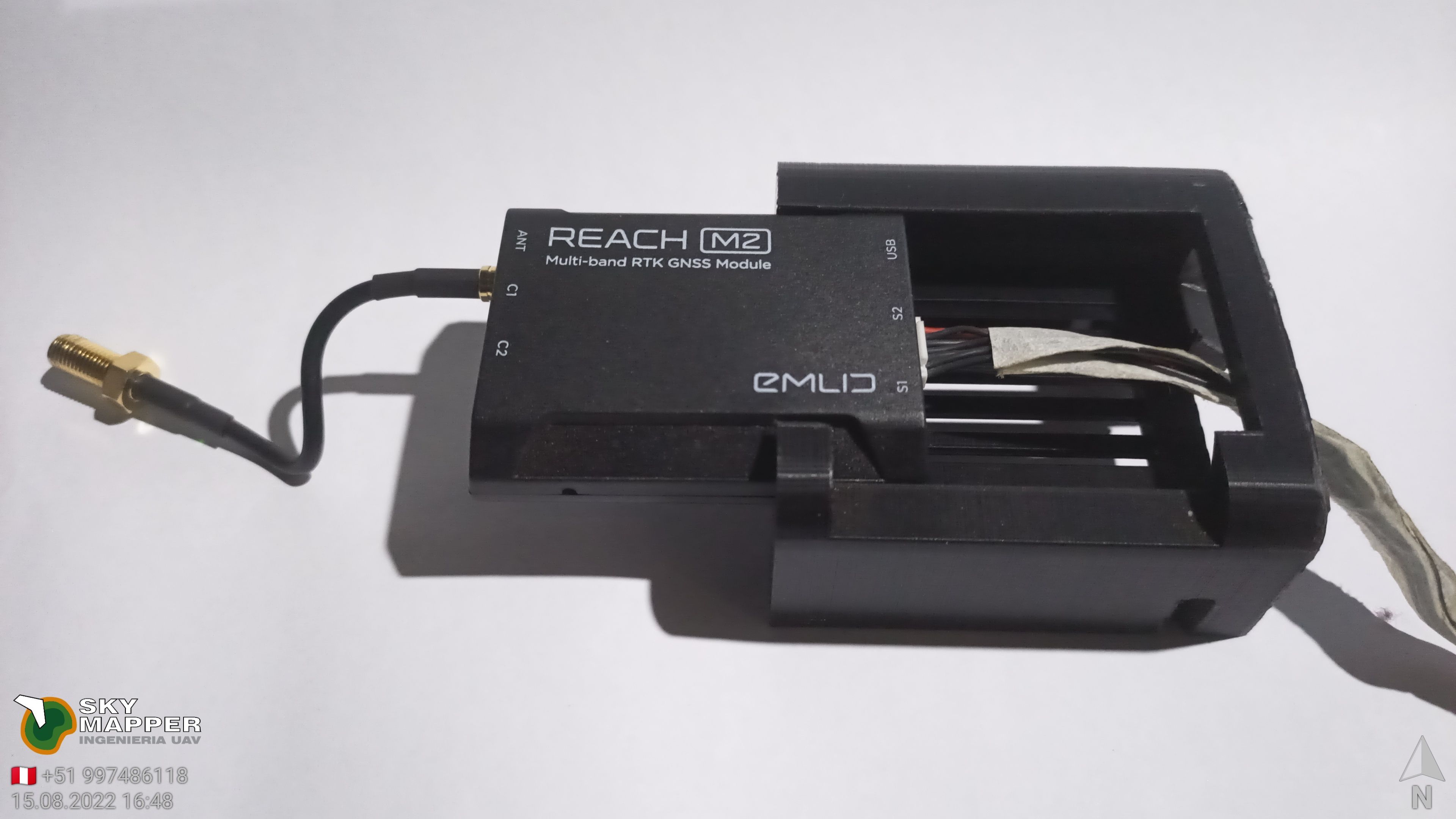 Fichier STL EMLID REACH M2 mallette rigide mallette robuste・Idée pour impression 3D à ...