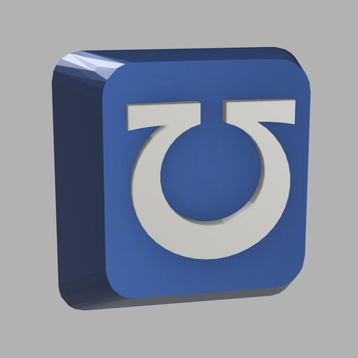 ⚔ Warhammer Ultramarine Keycap for membrane keyboard・Free STL File for ...