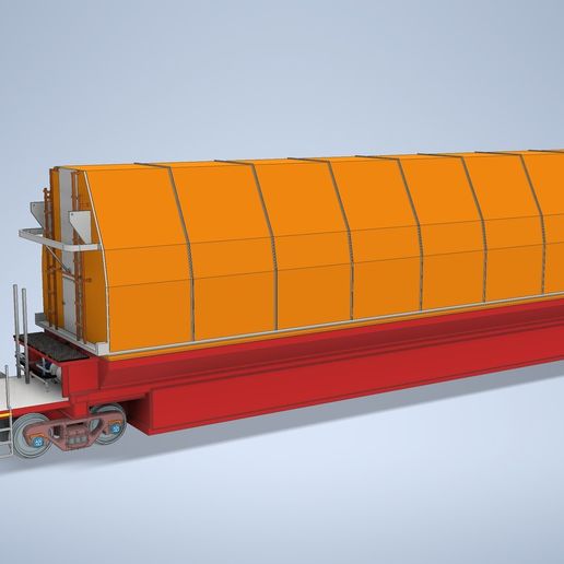 🚂 HO Scale TBCX 777xxx・ STL File for 3D printing・Cults