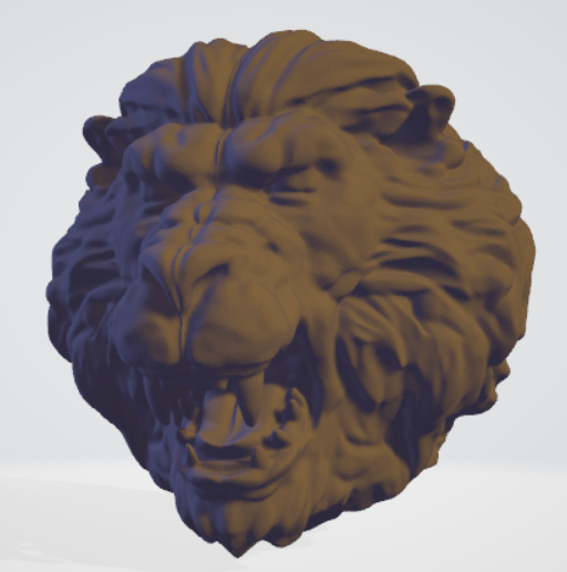 STL file lion head relief 🦁 ・3D printer model to download・Cults