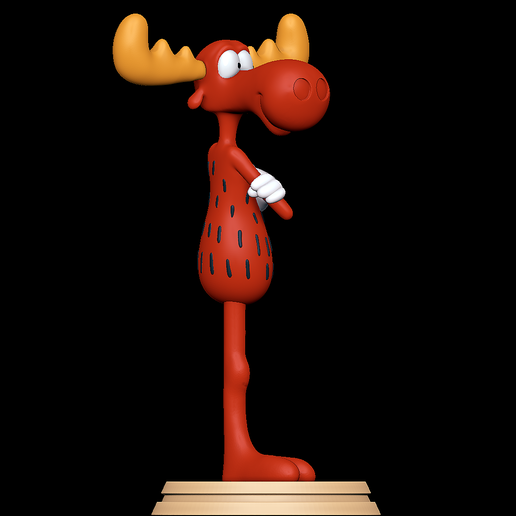 ♂️ bullwinkle J. moose・ 3D File for 3D printing・Cults