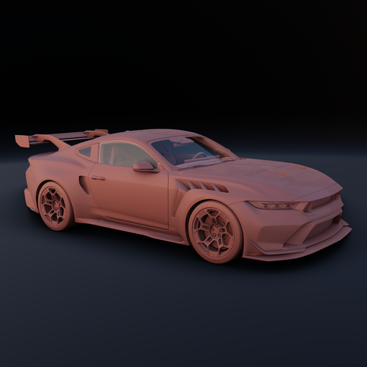 🚙 Ford Mustang GTD・ STL File for 3D printing・Cults