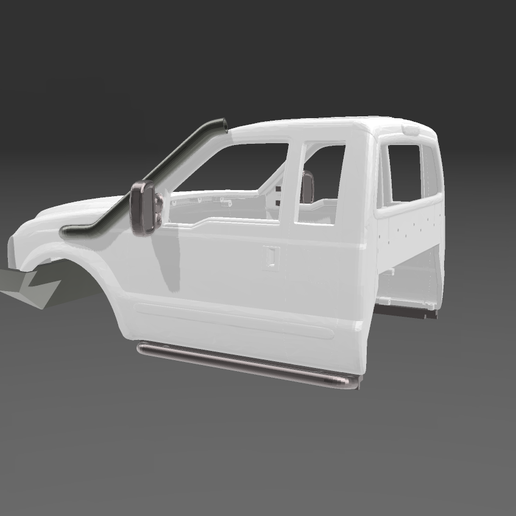🚙 Ford F250・ STL File for 3D printing・Cults