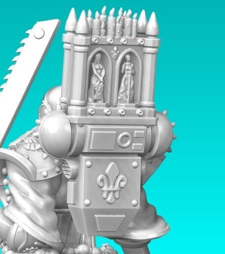 🔫 wargame Faith fighter・ 3D File for 3D printing・Cults