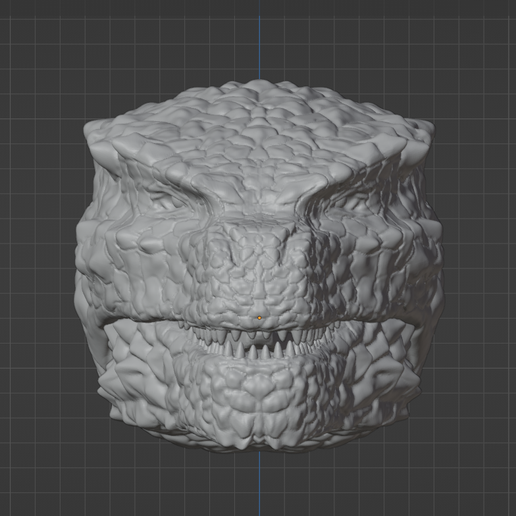 🐢 Custom Turtle Style Godzilla Movable Head・ STL File for 3D printing・Cults