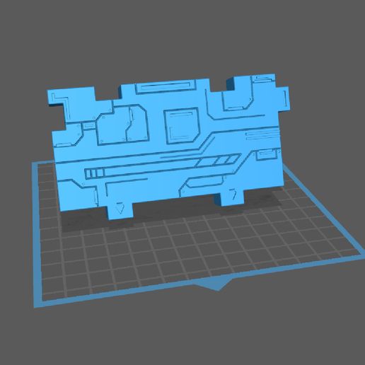 🎲 MECHA BASE HANGAR - SET C・ STL File for ・Cults
