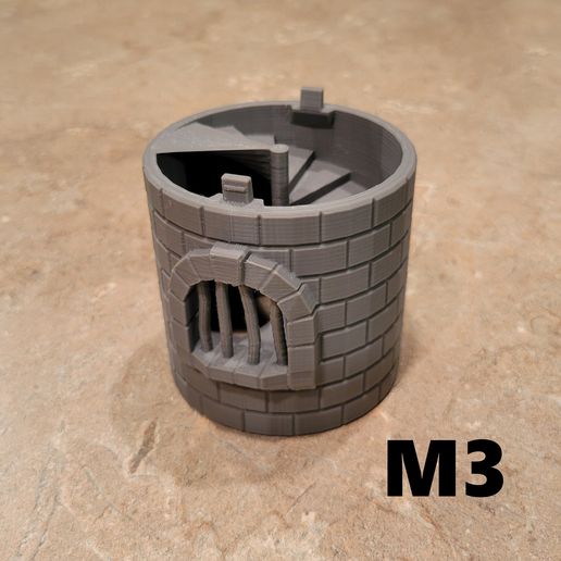 🎲 Dice Tower - Modular - With Dice Jail and Mini Shelf・ STL File for 3D ...