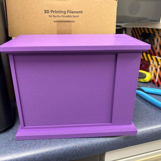 📦 TV theme deck box・ 3MF File for 3D printing・Cults