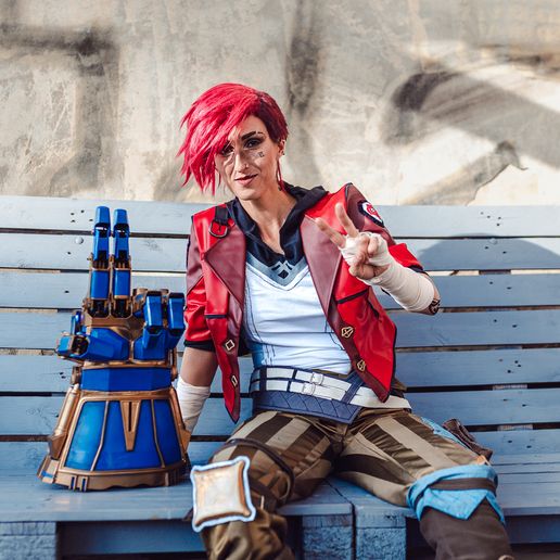 🎭 Arcane Vi Mechanical Gauntlet・ 3D File for 3D printing・Cults