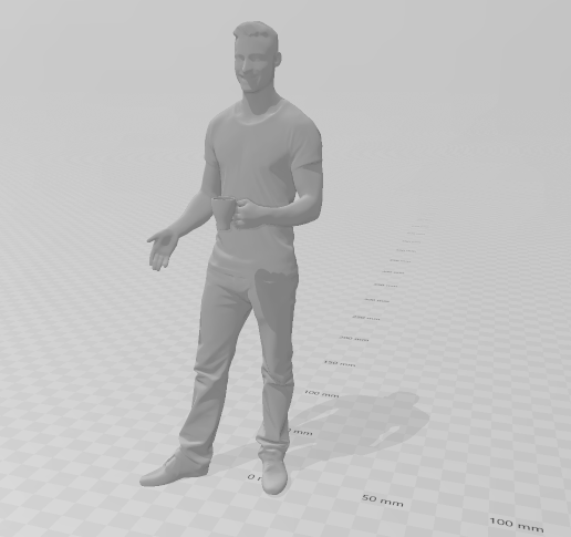 👨 man generic・Free STL File for ・Cults