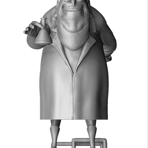 🍌 Dr. Nefario FOR 3D PRINT assemble 3 parts stl・ STL File for 3D ...