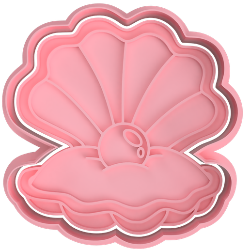 STL file CLAM CUTTER FOR COOKIE AND FONDANT 🍪 ・3D print design to ...