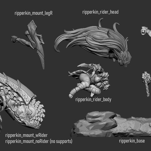 🎲 Black Reliquary Ripperkin・ 3D File for 3D printing・Cults