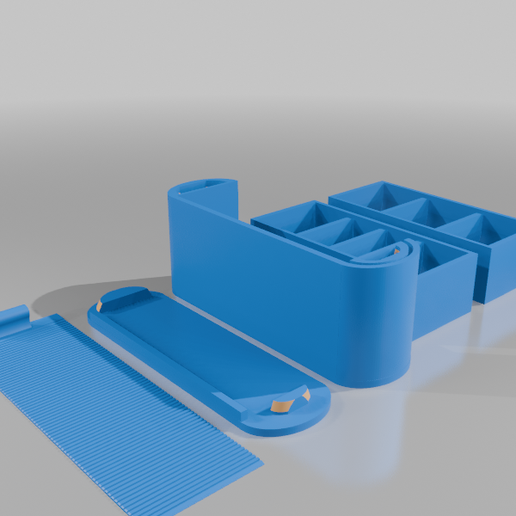 💊 Medication box with inlay to change the daily requirement.・Free 3D ...