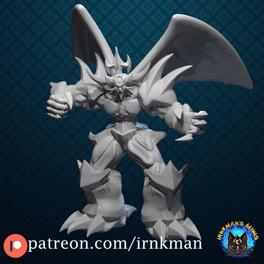 🎲 Obelisk the Tormentor・ STL File for 3D printing・Cults