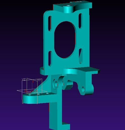 🧞‍♂️ ENDER3 DIRECT DRIVE WITH BL TOUCH standart extruder・ STL File for ...