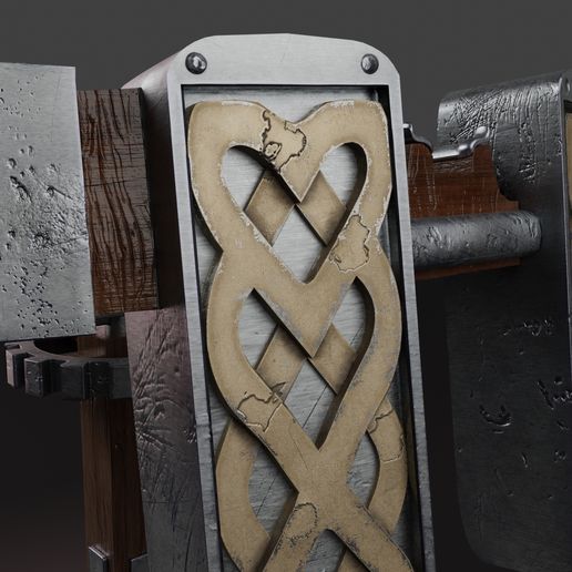 🦸 Dwarf Fantasy Ballista "Stonecrusher" DND・ STL File for 3D printing・Cults
