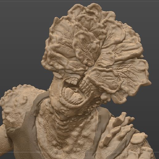 🗿 THE LAST OF US - CLICKER/male chaser・ 3D File for 3D printing・Cults