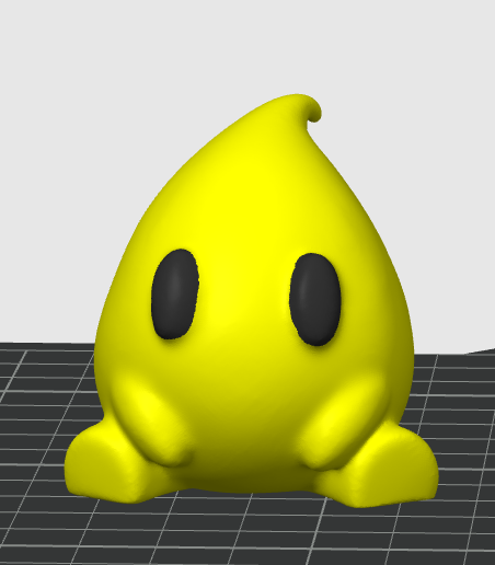 Baby Luma Sentado – Figura Cute STL para Impresión 3D🪑・Archivo STL para ...